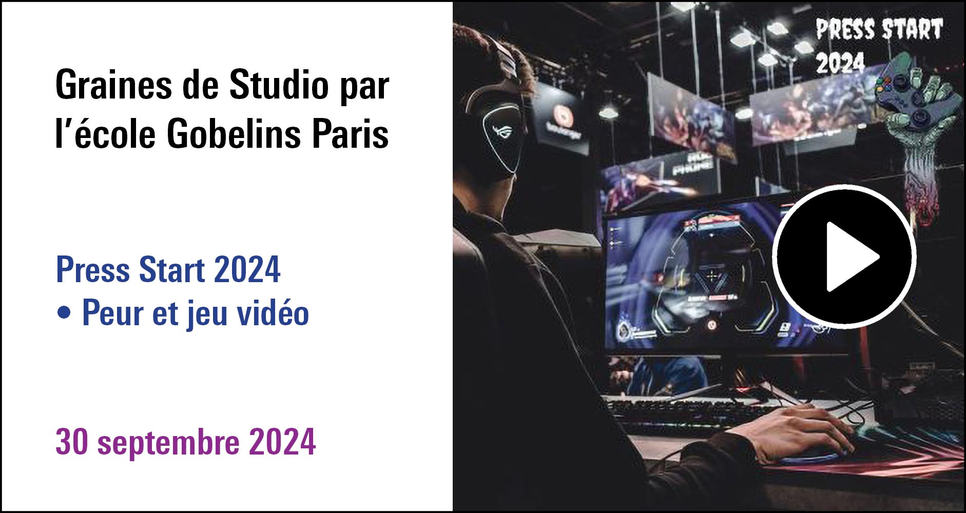 Graines de Studio par l'école Gobelins Paris - Replay